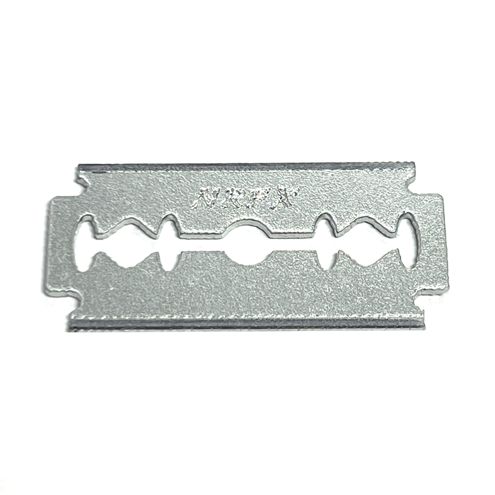 Double Edge Razor Blade Plastic Safety Prop — NewRuleFX.com