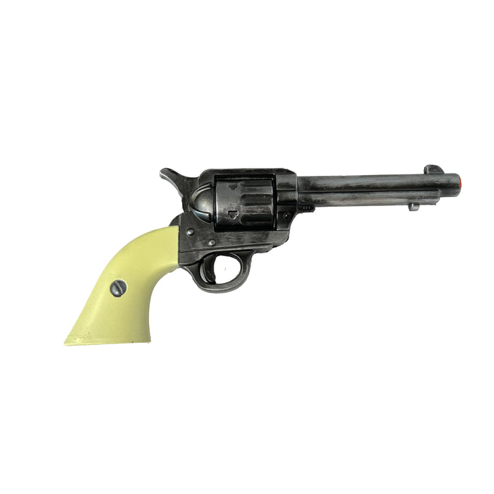 Western-Style Ivory Handle Foam Rubber Revolver Prop — NewRuleFX.com