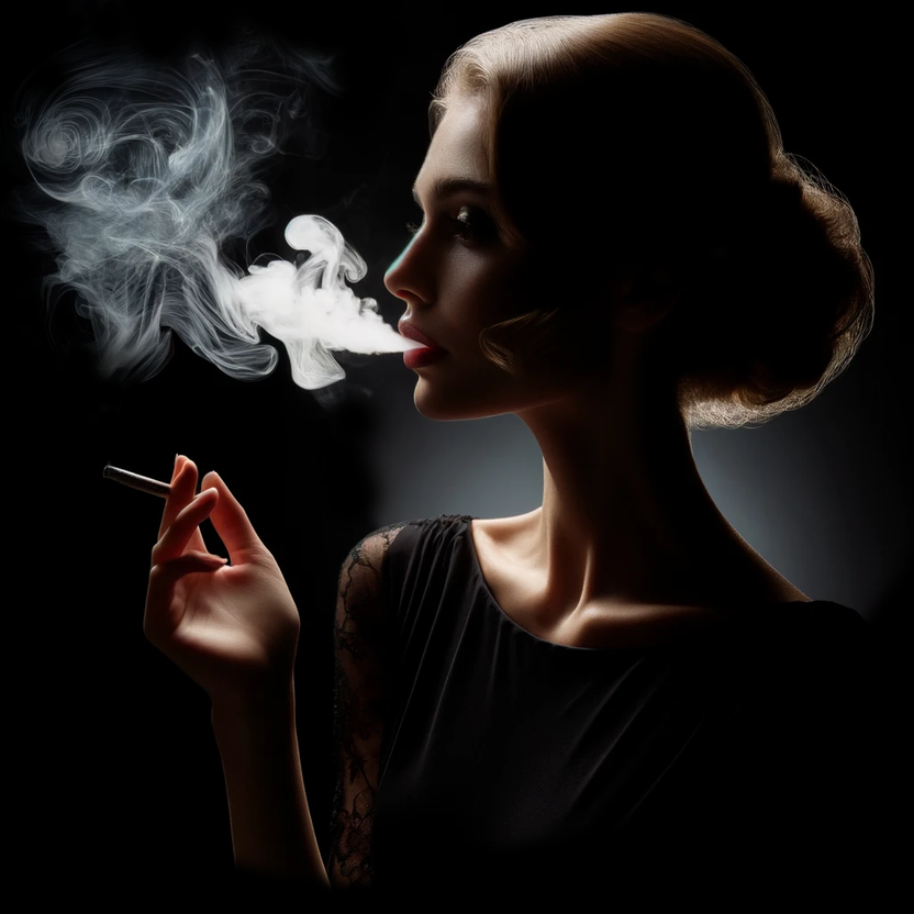 NEW! Actor Cigarette Pro - Simulated Smoking Prop - Full Kit TAN FILTE
