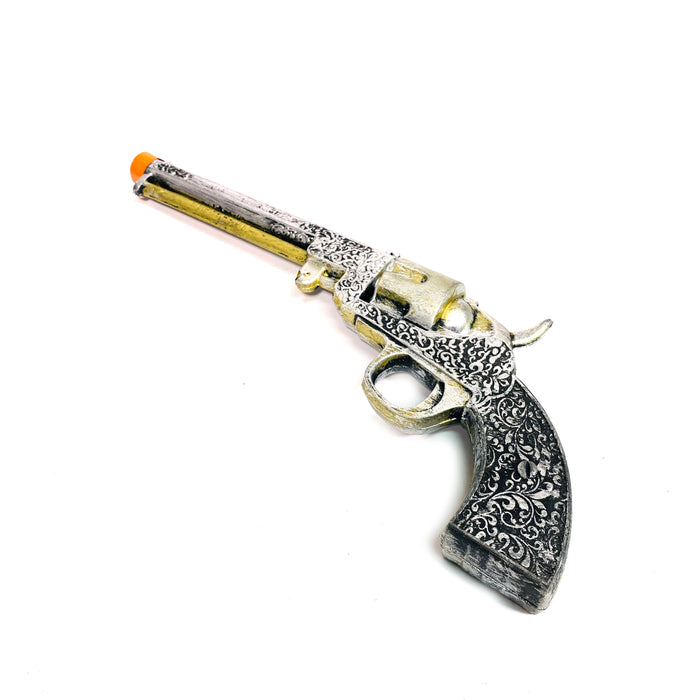 Rubber Inert Long Barrel 6 Shooter Gun Replica Prop — NewRuleFX.com